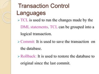 Rdbms | PPT