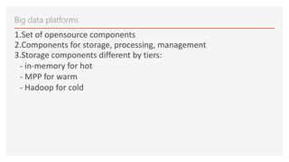 Relational databases for BigData | PPT