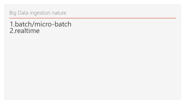 Relational databases for BigData | PPT