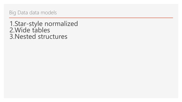 Relational Databases For Bigdata Ppt
