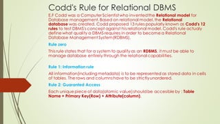 RDBMS | PPT