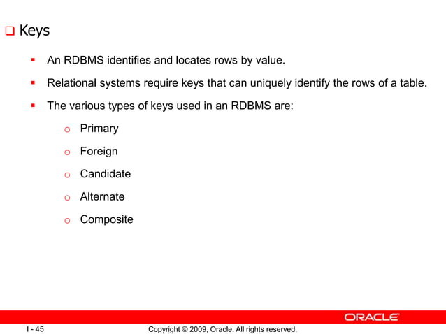 RDBMS.ppt What is RDBMS RDBMS stands for Relational Database Management ...