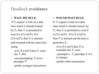 concurrency control | PPT