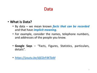 Overview of Data Base Systems Concepts and Architecture | PPTX