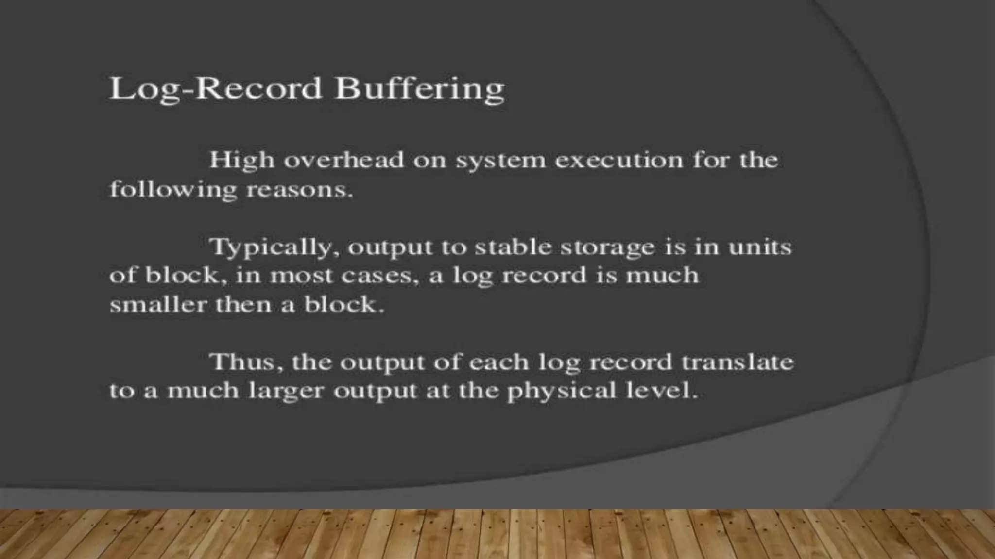 shadow paging in RDBMS | PPTX | Databases | Computer Software and Applications