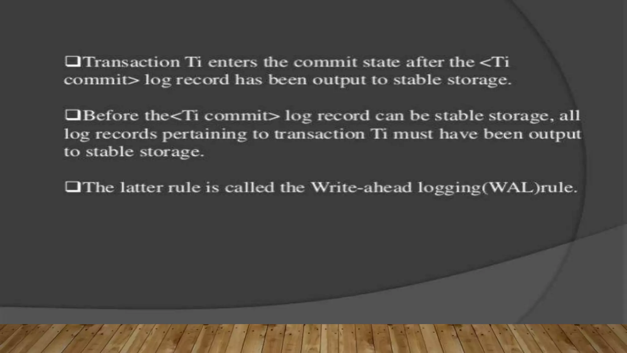 shadow paging in RDBMS | PPTX
