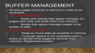 shadow paging in RDBMS | PPTX | Databases | Computer Software and Applications