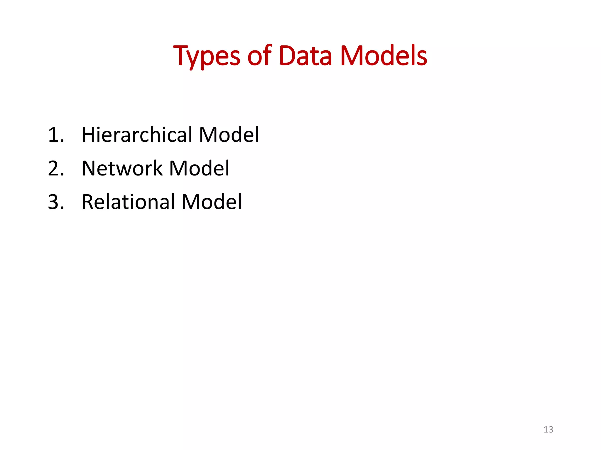 Database Models Client Server Architecture Distributed Database And Classification Of Dbms Ppt 0802