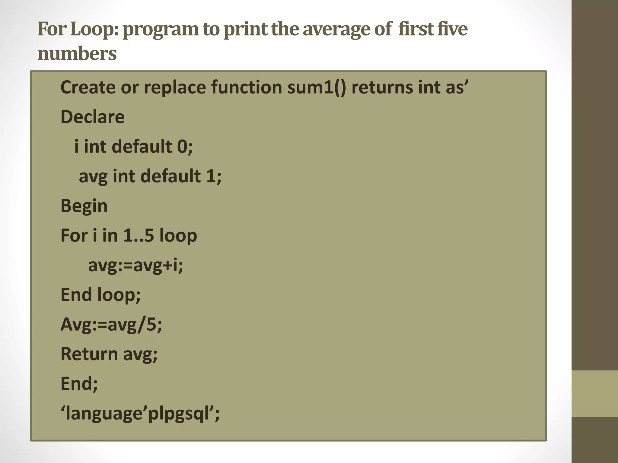 Rdbms chapter 1 function | PPT