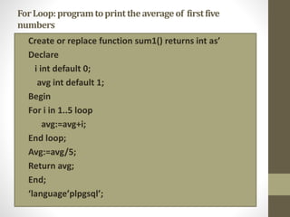 Rdbms chapter 1 function | PPT