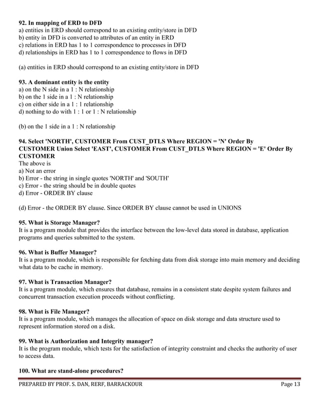 DBMS and Rdbms fundamental concepts | PDF