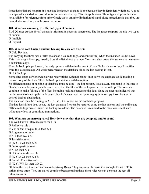DBMS and Rdbms fundamental concepts | PDF