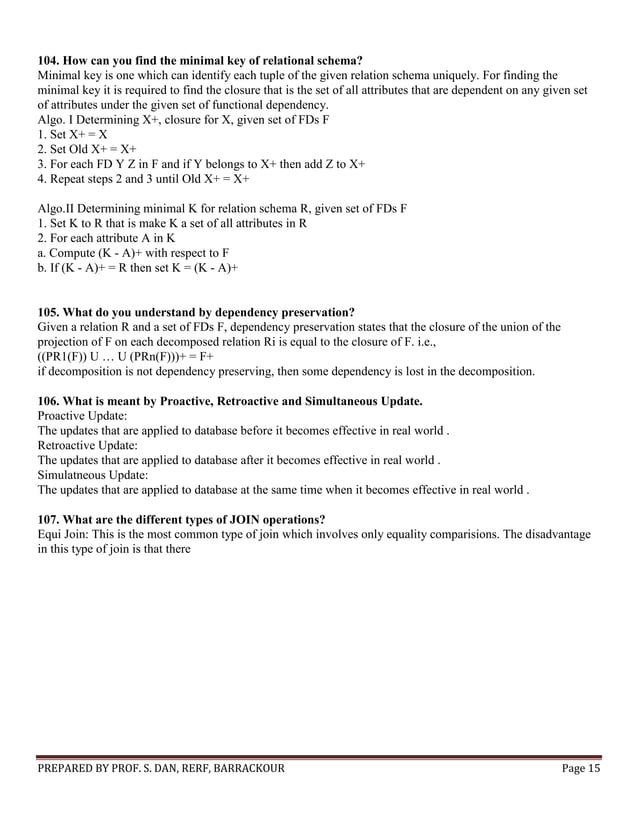 DBMS and Rdbms fundamental concepts | PDF