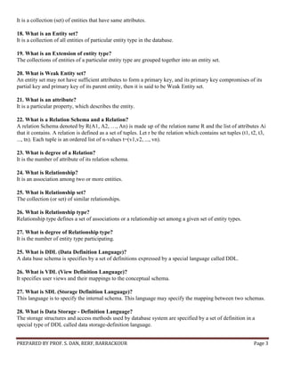 DBMS and Rdbms fundamental concepts | PDF