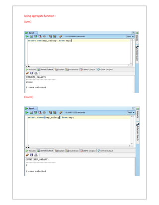 Rdbms Practical file diploma | PDF