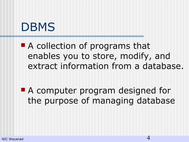Relational Database Fundamentals | PPT