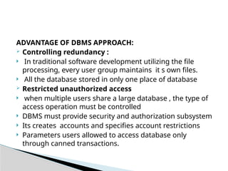 Relational database management system and their application | PPTX | Databases | Computer ...