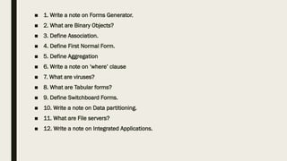 Rdbms Q Pptx Relational Database Management System Pptx