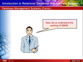 Rdbms session 01_a | PPT | Databases | Computer Software and Applications