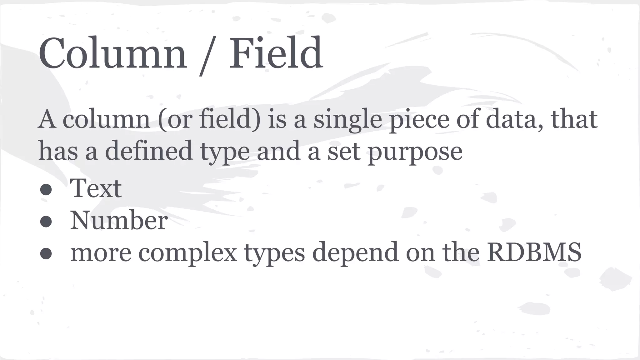 Rdbms Sql Basics Ppt