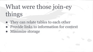 RDBMS SQL Basics | PPT