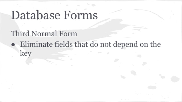 RDBMS SQL Basics | PPT