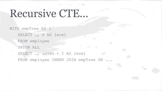 RDBMS SQL Basics | PPT