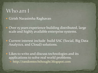 RDBMS to NoSQL. An overview. | PPTX