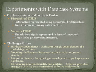 RDBMS to NoSQL. An overview. | PPTX