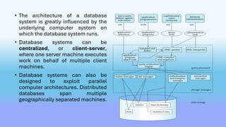 RDBMS UNIT-1.pdf PPT covered all basic cocepts of RDBMS and schema and components of RDBMS | PPT