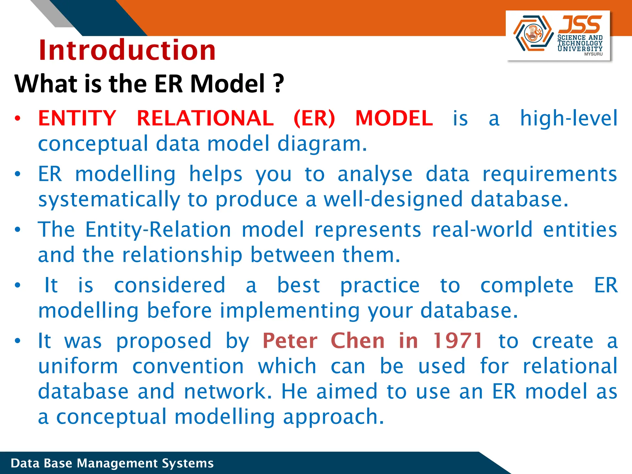 RDBMS Unit-2.pdf Entity Relationship Diagram | PPT