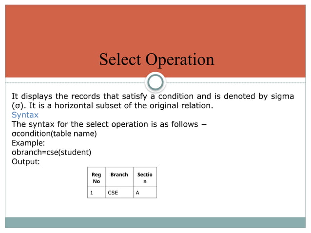 Relational Database Management Systems Unit Ii Ppt