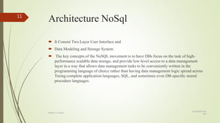 Rdbms vs. no sql | PPT | Free Download