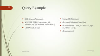 Rdbms vs. no sql | PPT