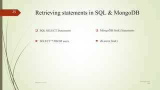 Rdbms vs. no sql | PPT