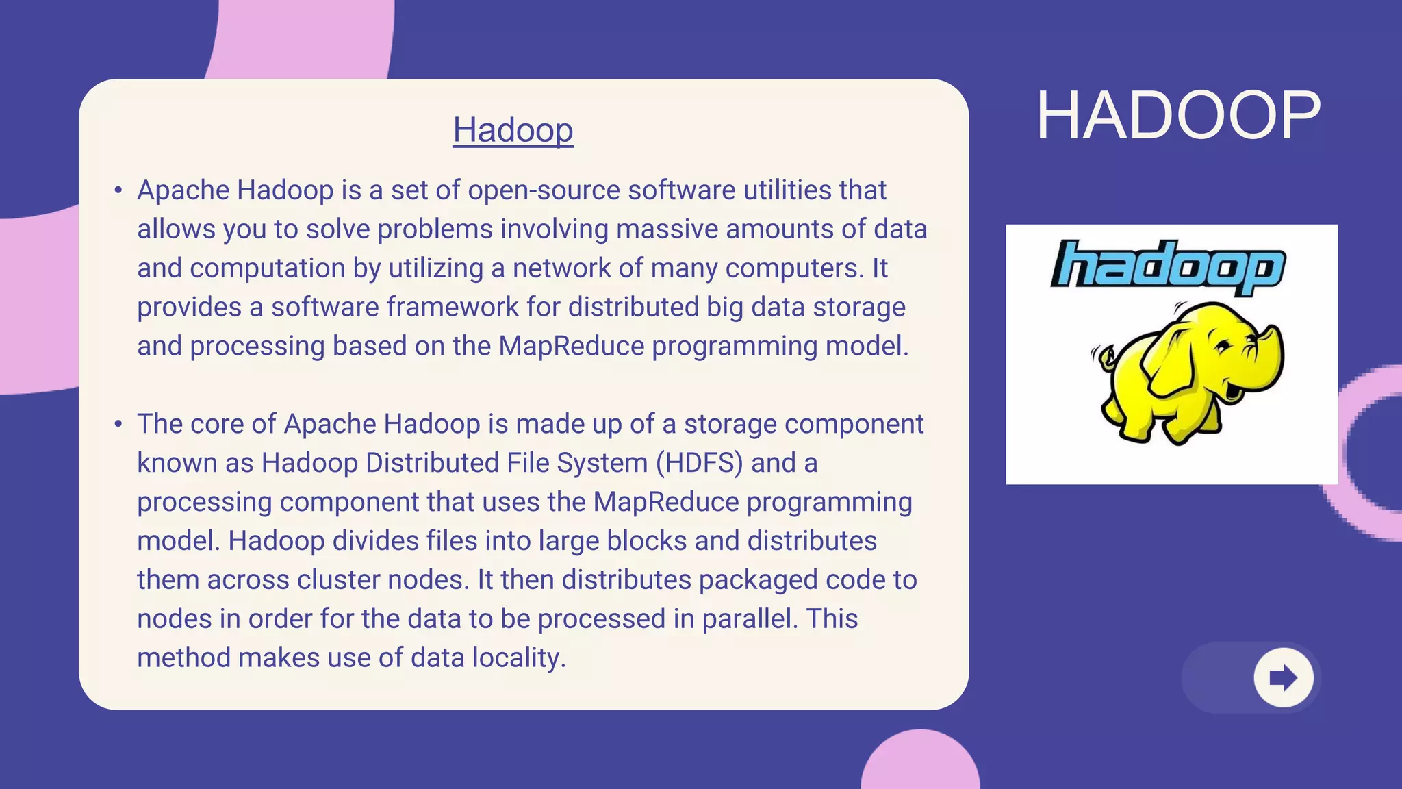 Comparison Rdbms Vs Hadoop Vs Apache Pptx Databases Computer