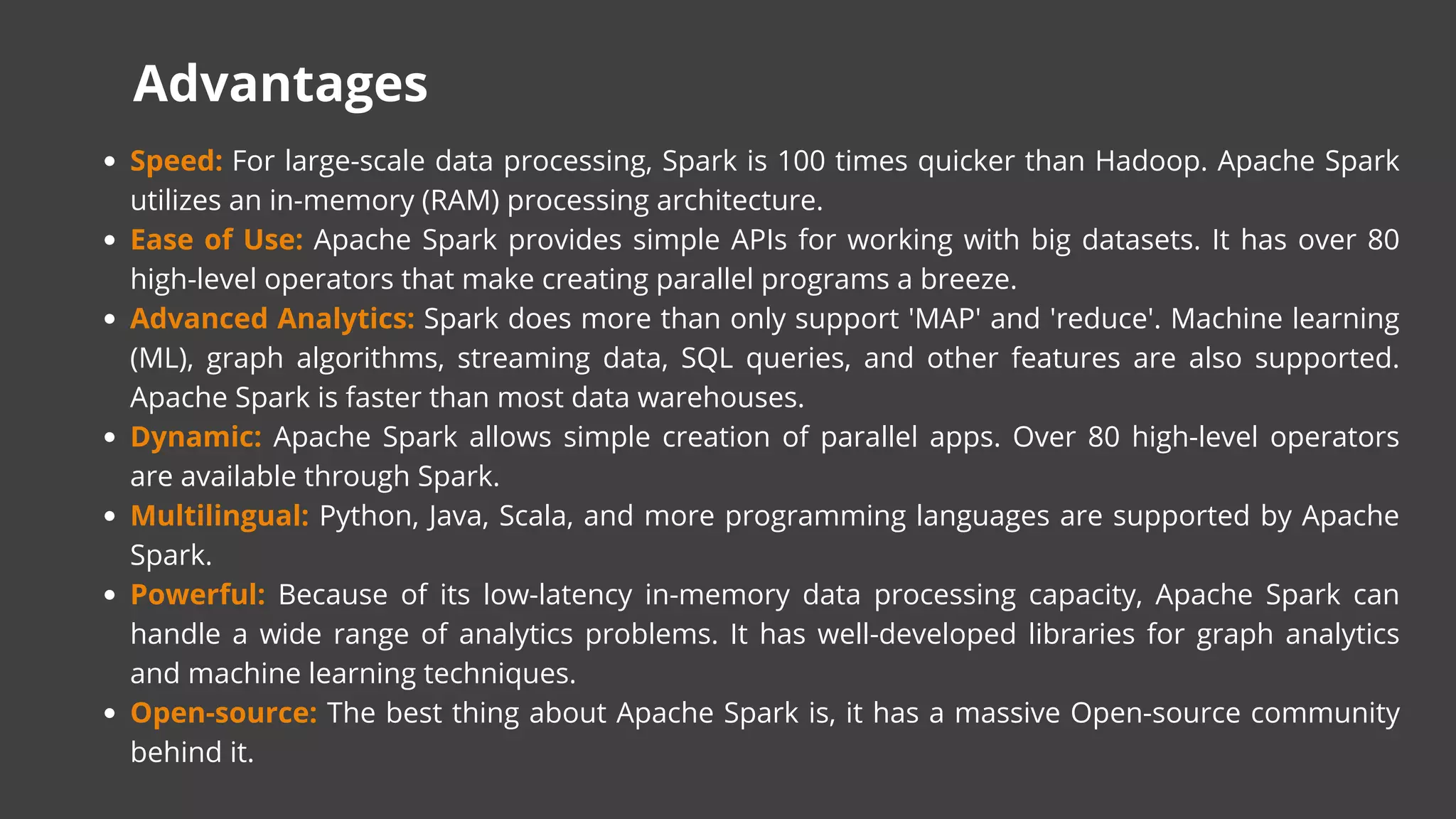RDBMS vs Hadoop vs Spark | PDF