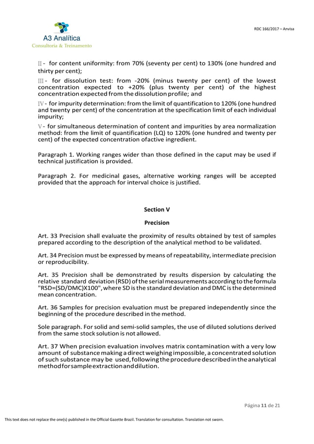 Rdc 166 2017-anvisa-ingles | PDF