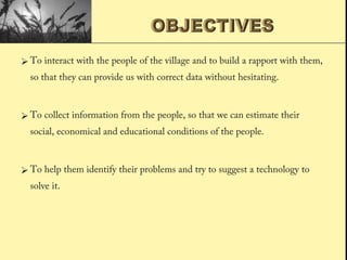 Transfer and Management of Rural Technology | PPT