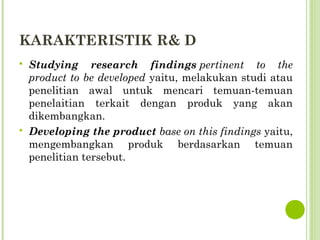 PPT DDR (Design and Development Research) and R&D (Research and ...
