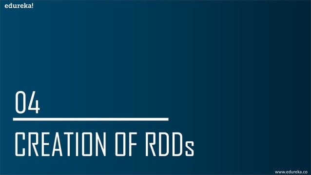 What Is RDD In Spark? | Edureka | PDF