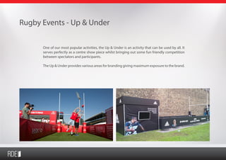 Red Door Events - Rugby Activations | PPT