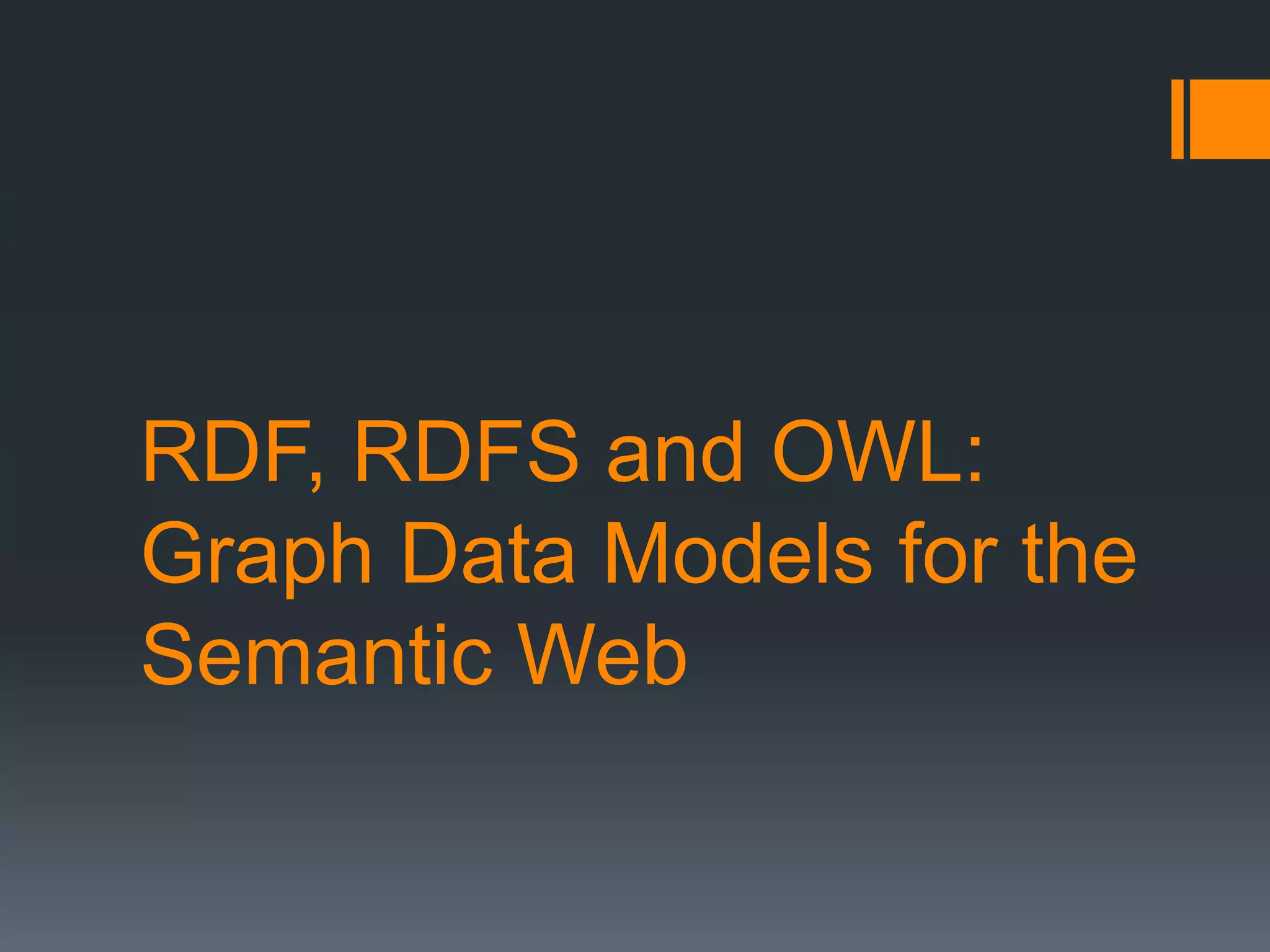 Rdf Data Model And Storage Ppt