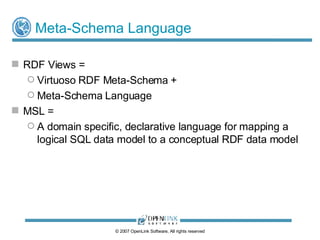 RDF Views of SQL Data Power Point Presentation - 1 | PPT | Databases | Computer Software and ...