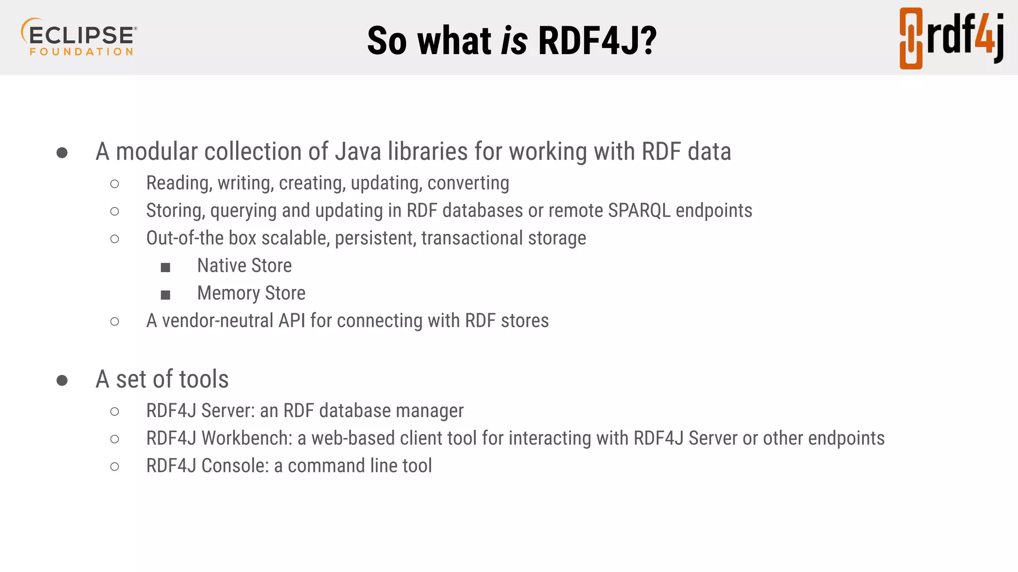 Eclipse Rdf4j Working With Rdf In Java Pdf Databases Computer