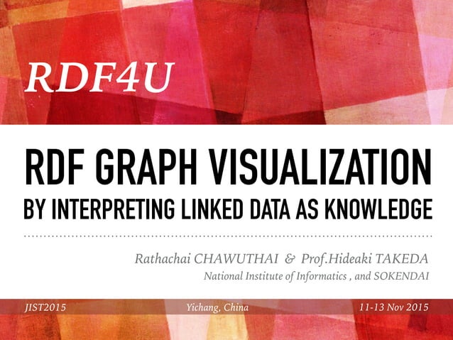 RDF4U: RDF Graph Visualization by Interpreting Linked Data as Knowledge ...