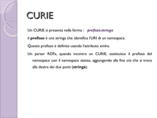 RDFa Tutorial di Base | PPT | Free Download