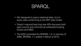 RDF and SPARQL | PPT