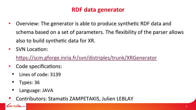 Rdf generator | PPT