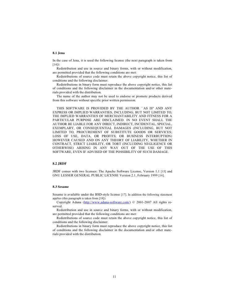 Rdf Processing On The Java Platform